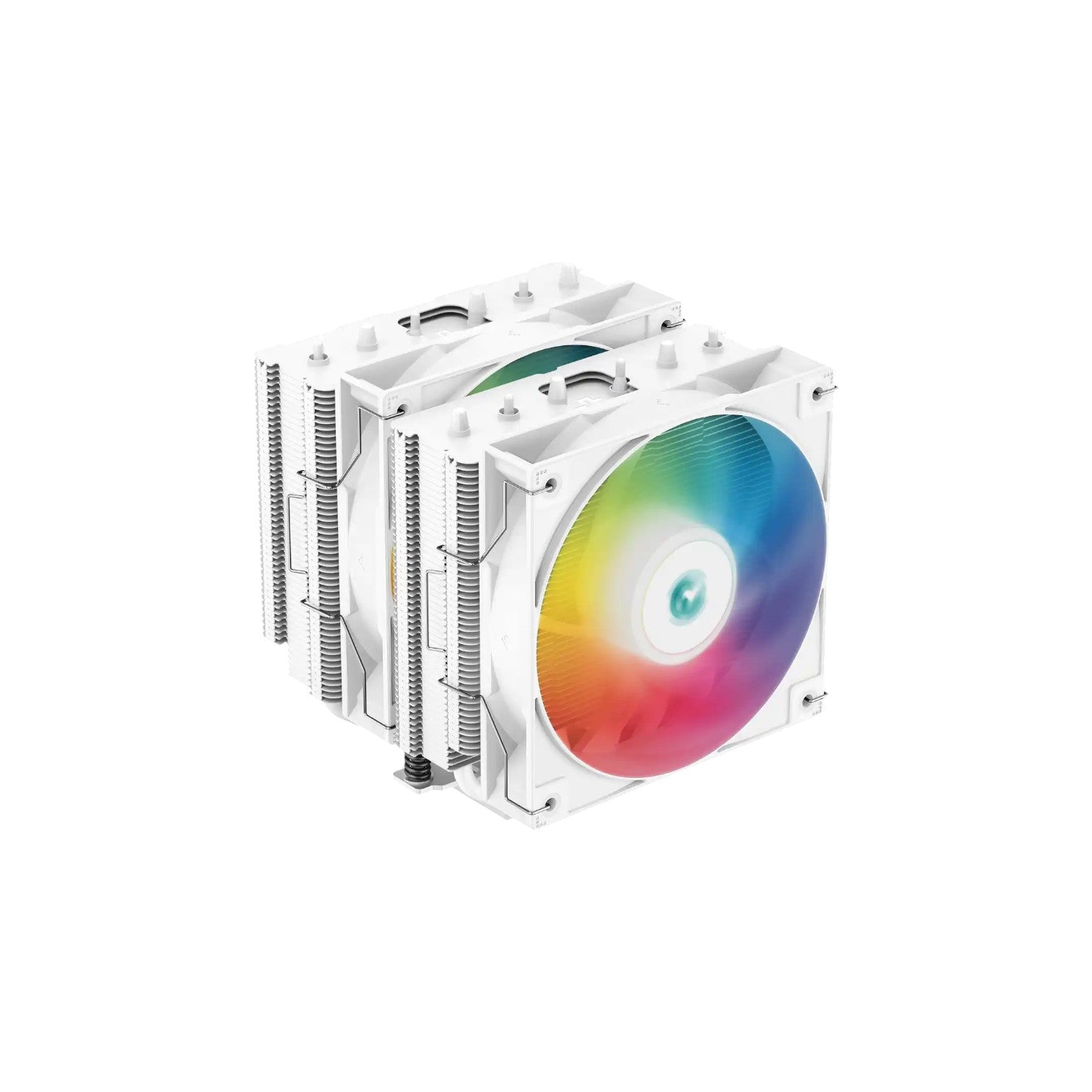 DeepCool AG620 WH ARGB Dual-Tower 120mm CPU Air Cooler (CPUDP17256 ...